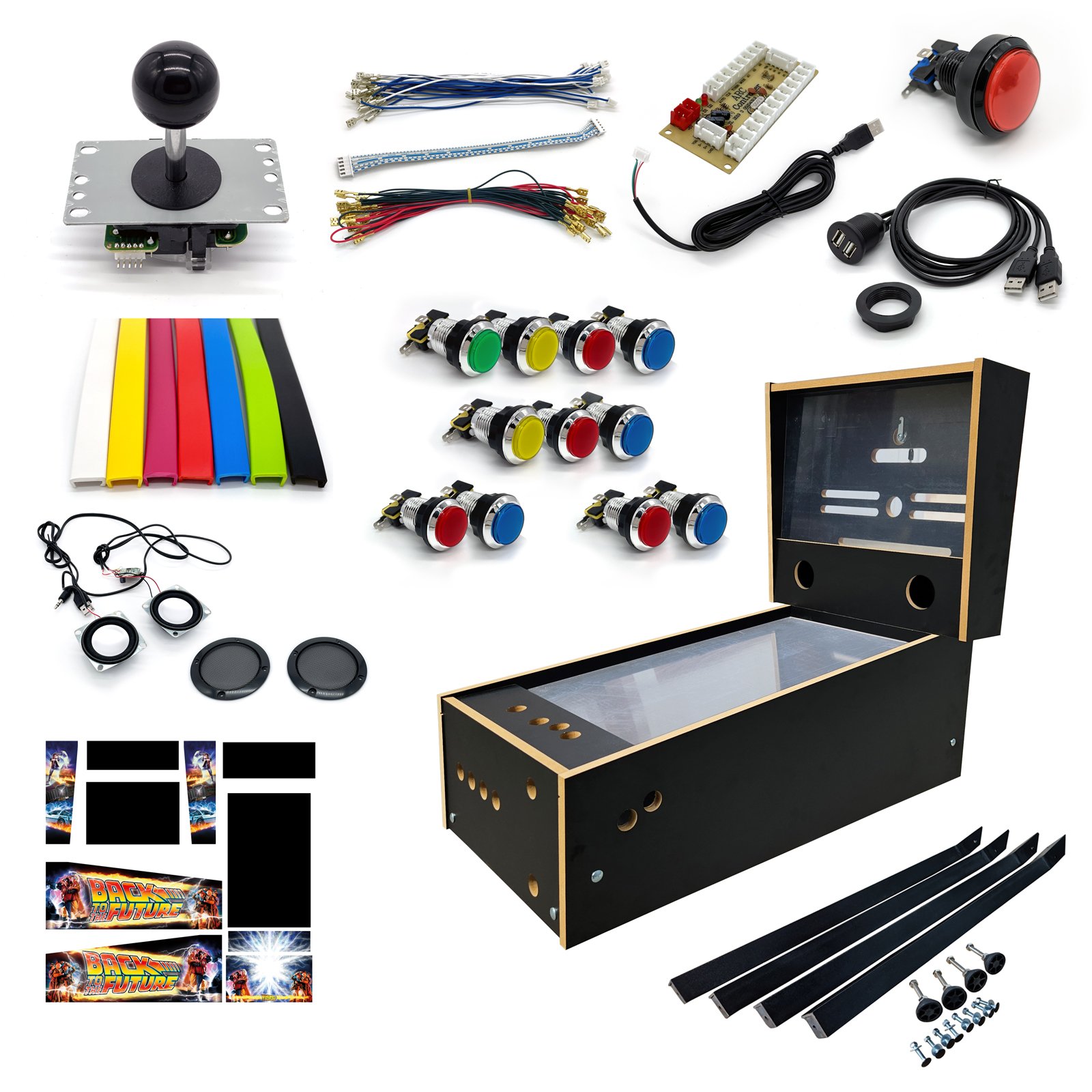 Packs con Interfaces USB | Kit Arcade para PC y Raspberry Pi - Omniretro