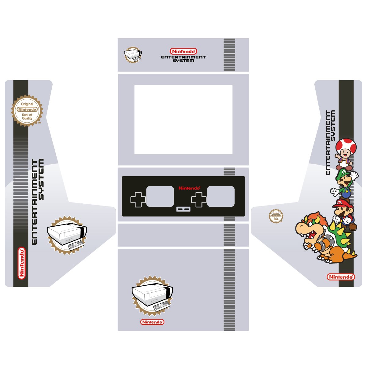 Vinilos NES Remix Big Wallcade - Omniretro