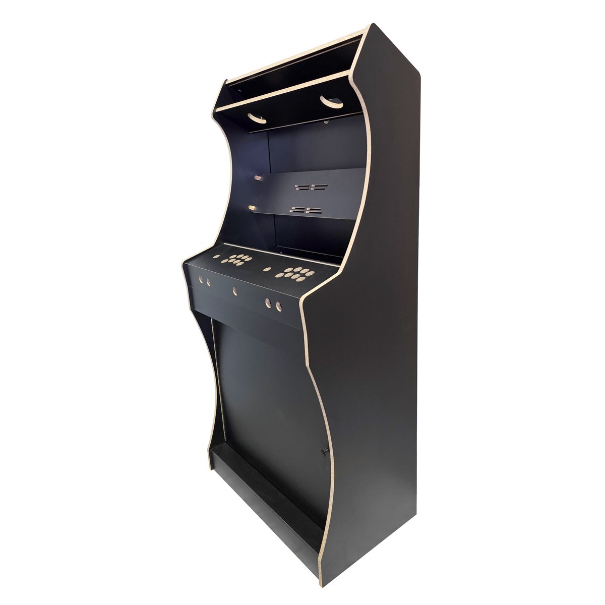 Titan Bartop Arcade Kit with Curved Pedestal and Door - Omniretro