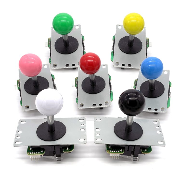 LED illuminated Japanese style joystick - Omniretro
