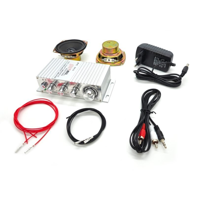 Arcade Sound Kit with Amplifier and 3" Speakers (10W) - Omniretro